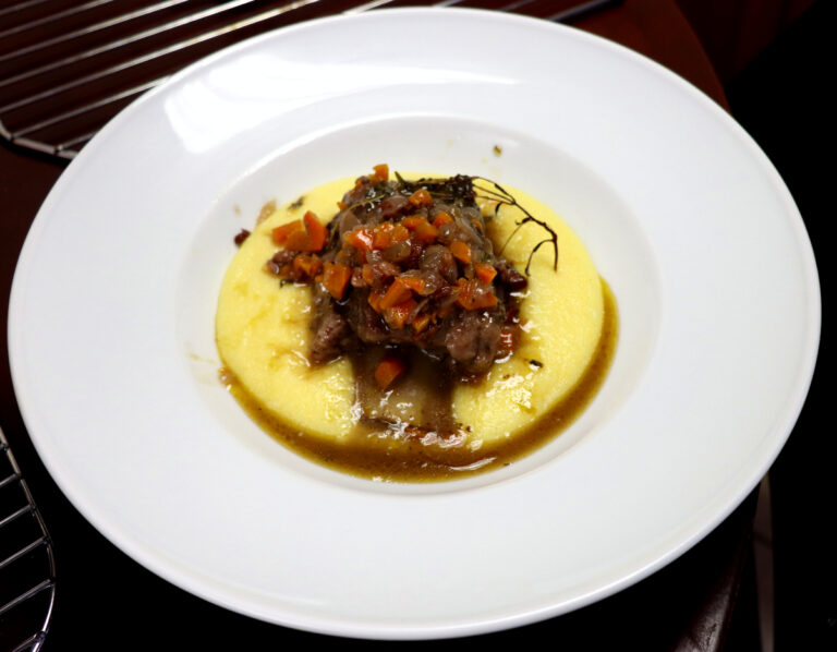 Beef Short Ribs with Polenta